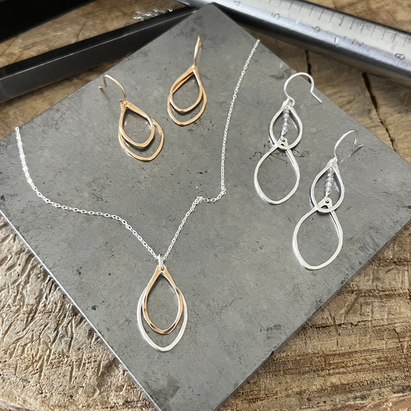 Double Bloom necklace – Jamison Rae Jewelry