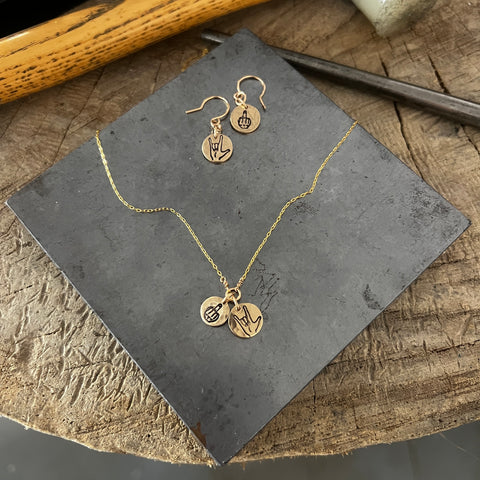 Roundabout necklace – Jamison Rae Jewelry