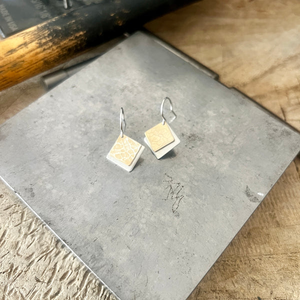 Double Diamond Dangle earrings – Jamison Rae Jewelry